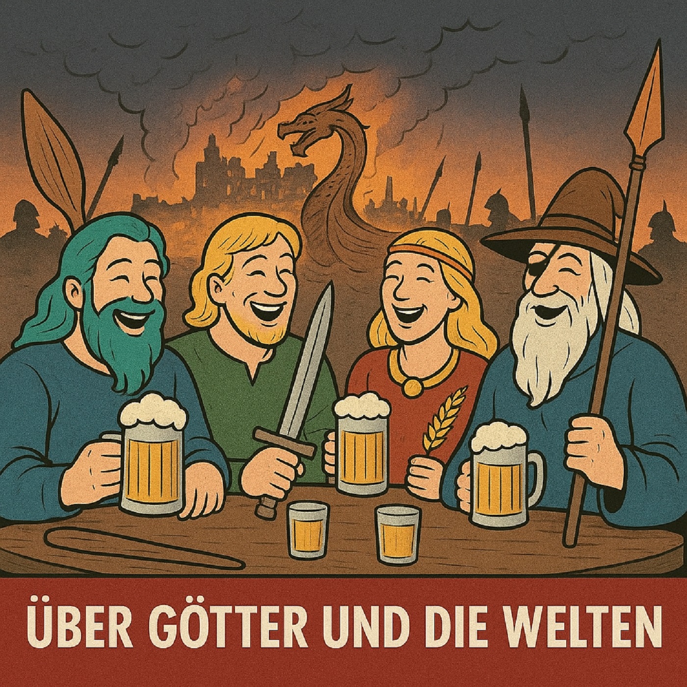 36 Asen gegen Wanen - der erste Krieg – Über Götter und die Welten ...